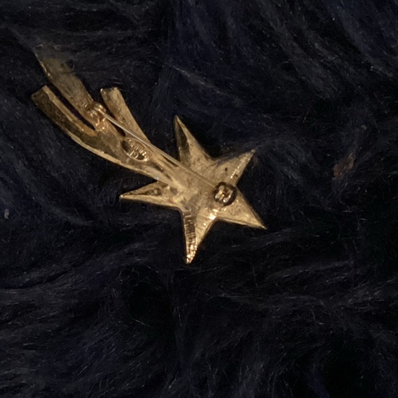 GE | Jewelry | Vintage Ge Patriotic Red White Blue Star Pin | Poshmark